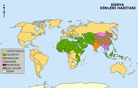 Dinler Coğrafyası