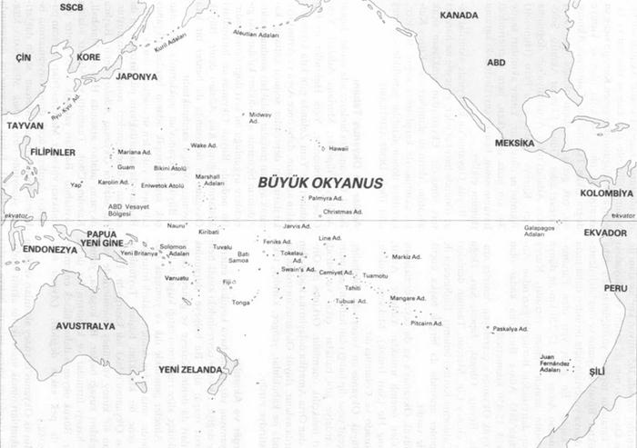 Okyanuslar - Büyük Okyanus (Pasifik Okyanusu)
