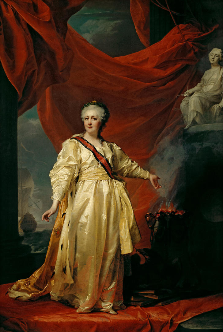 II. Katerina (Büyük Yekaterina, Catherine II.) Kimdir, Hayatı ve Resimleri