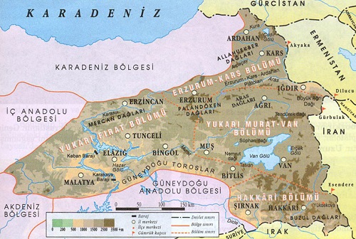 Doğu Anadolu Bölgesi'nin dağları, ovaları ve platoları nelerdir? Doğu Anadolu Bölgesi'nin dağları, ovaları ve platoları nelerdir?