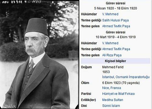 Damat Ferid Paşa Kimdir, Hayatı ve Resimleri